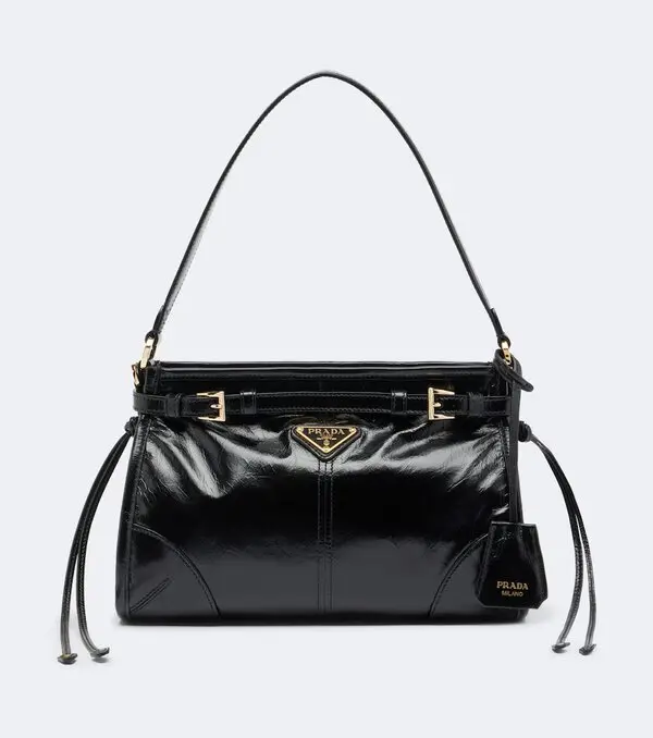 Prada Bonnie Small Leather Shoulder Bag