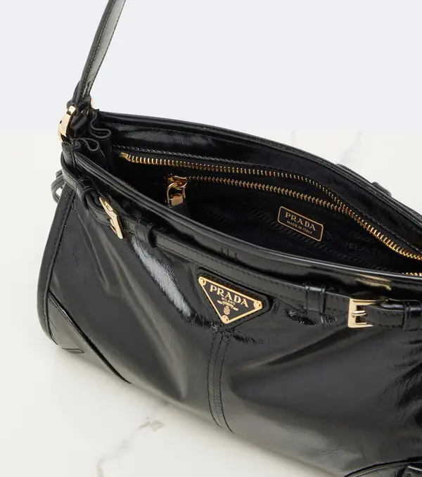 Prada Bonnie Small Leather Shoulder Bag