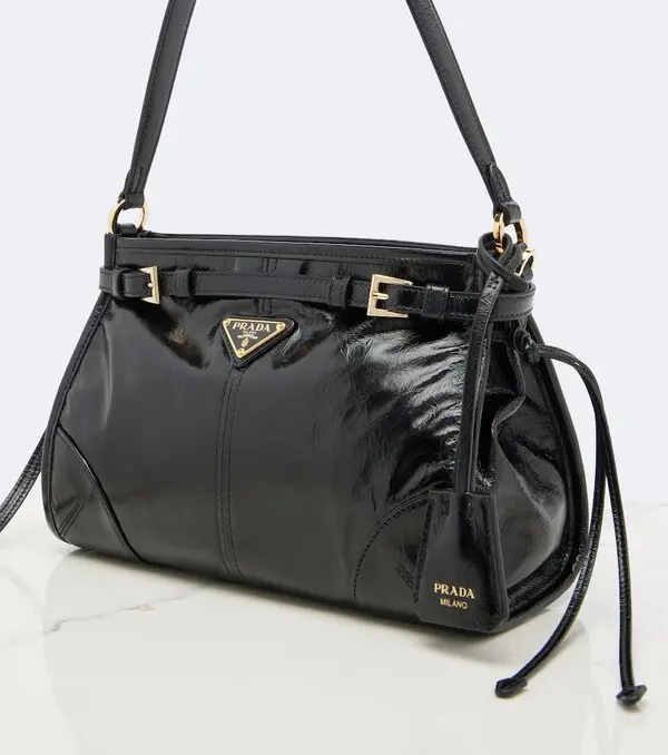Prada Bonnie Small Leather Shoulder Bag