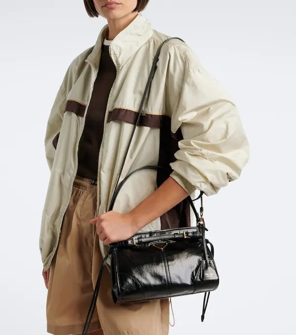 Prada Bonnie Small Leather Shoulder Bag