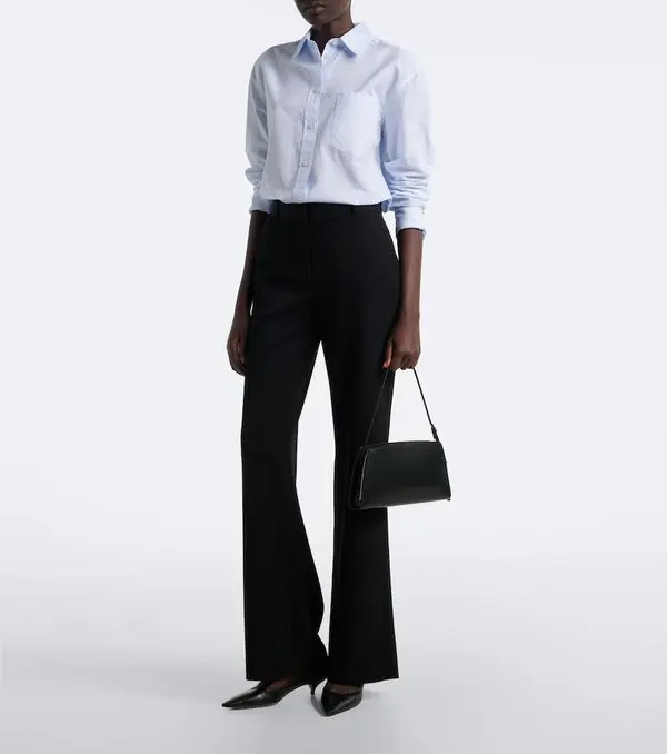 THE ROW Dalia Leather Shoulder Bag