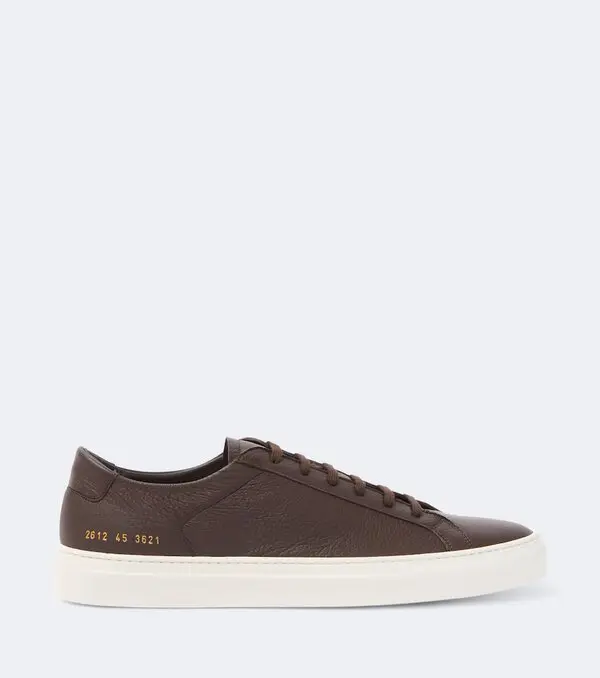 COMMON PROJECTS Achilles Leather Sneakers - Brown