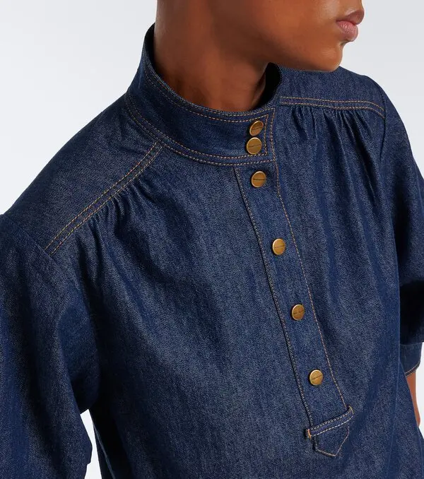 Zimmermann Denim Blouse