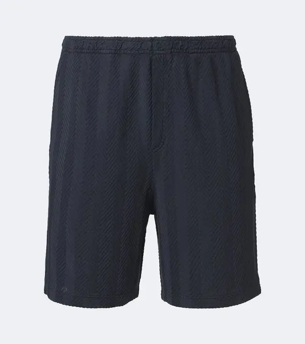 Missoni Zigzag Cotton-blend Bermuda Shorts