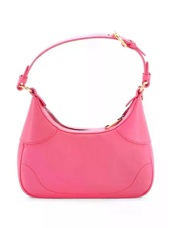 Gucci Aphrodite Zip Shoulder Bag Leather Small Hobo Bag