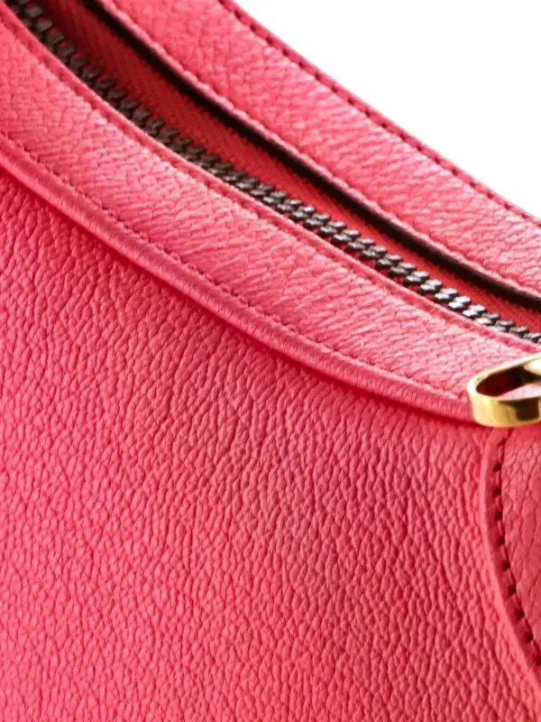 Gucci Aphrodite Zip Shoulder Bag Leather Small Hobo Bag
