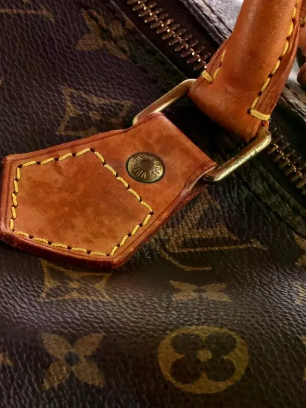LOUIS VUITTON Monogram Canvas Speedy 40 Satchel