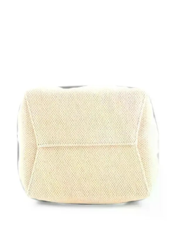 Celine Cailor Canvas Micro Bucket Bag