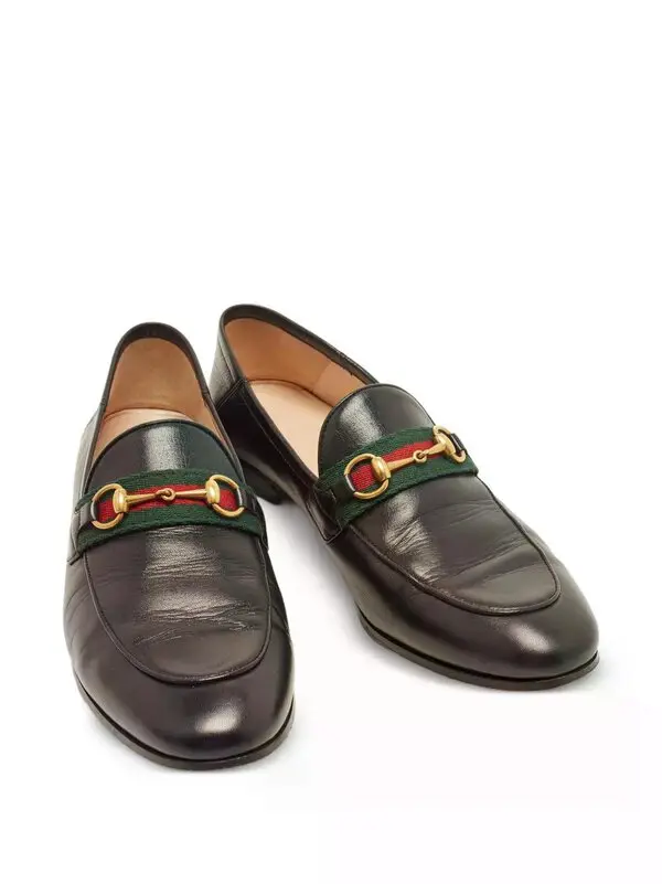 Gucci Jordaan Horsebit Loafers