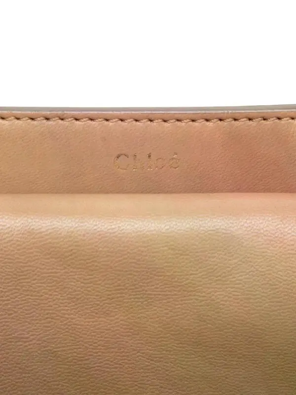 Chloé 2015 Mini Calfskin Georgia Crossbody Bag - Brown
