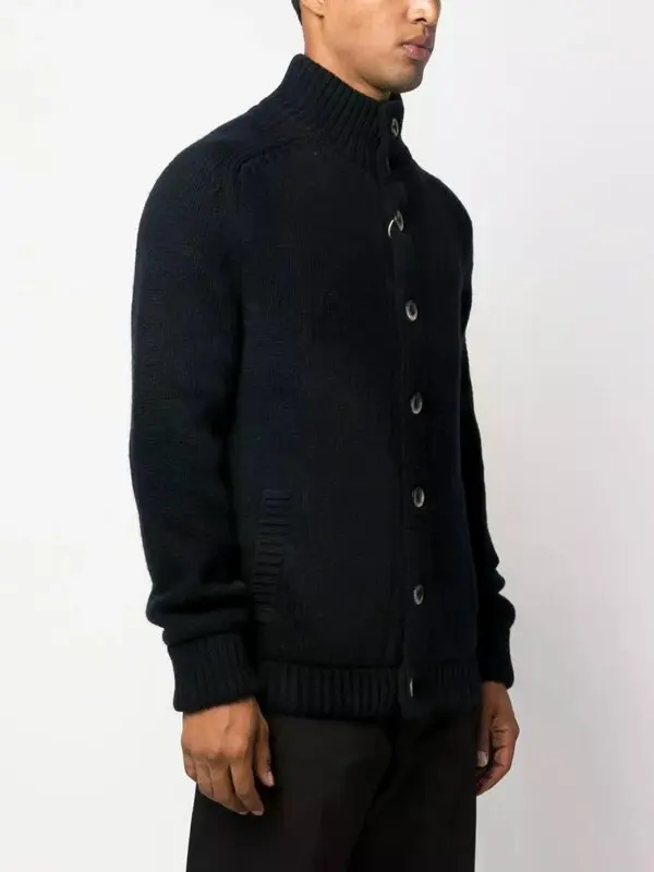 Herno Button-up Wool Cardigan