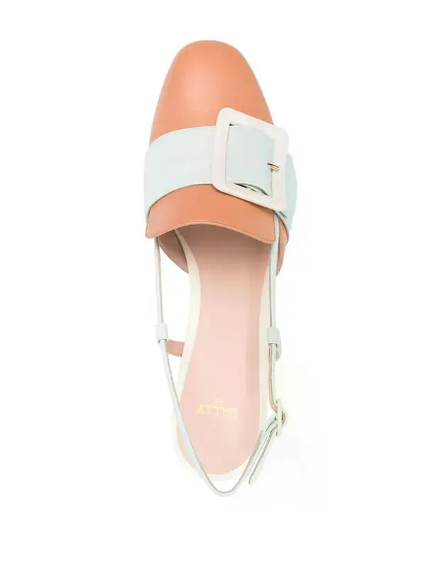 Bally Jasmine Slingback Leather Pumps