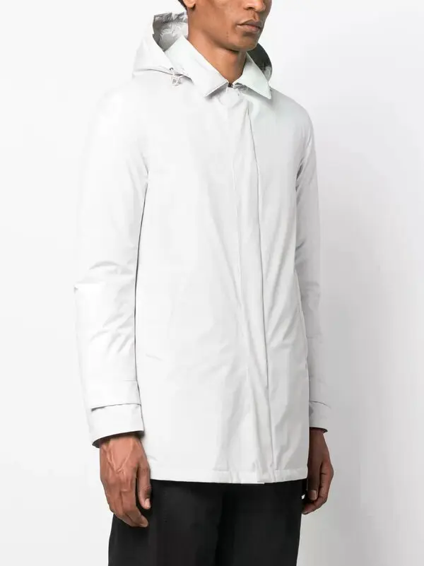 Herno Detachable-hood Feather-down Jacket
