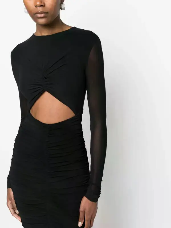 Philosophy Di Lorenzo Serafini Ruched Cut-out Maxi Dress