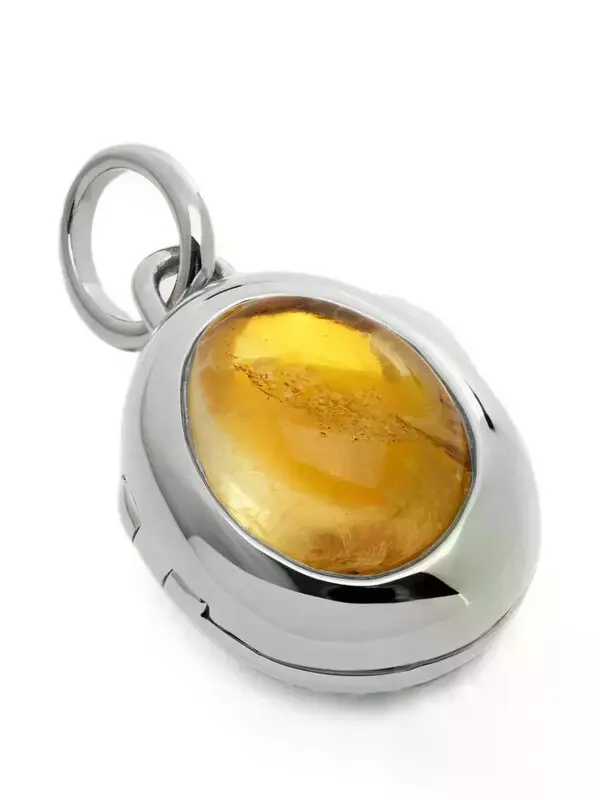 Monica Vinader November Birthstone Citrine-embellished Necklace