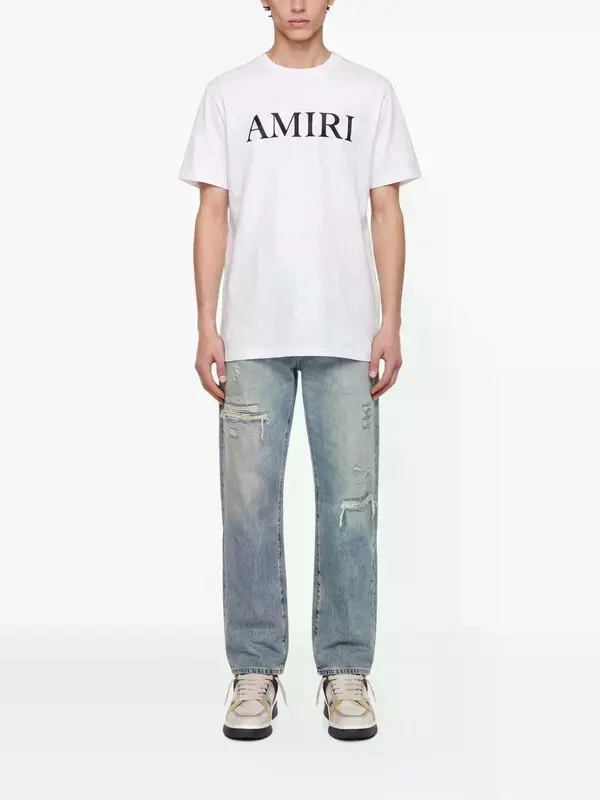 LEVI'S 568 Distressed-effect Straight-leg Jeans