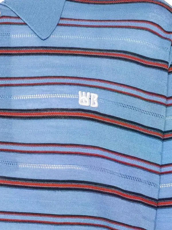 WALES BONNER Beam Polo Shirt