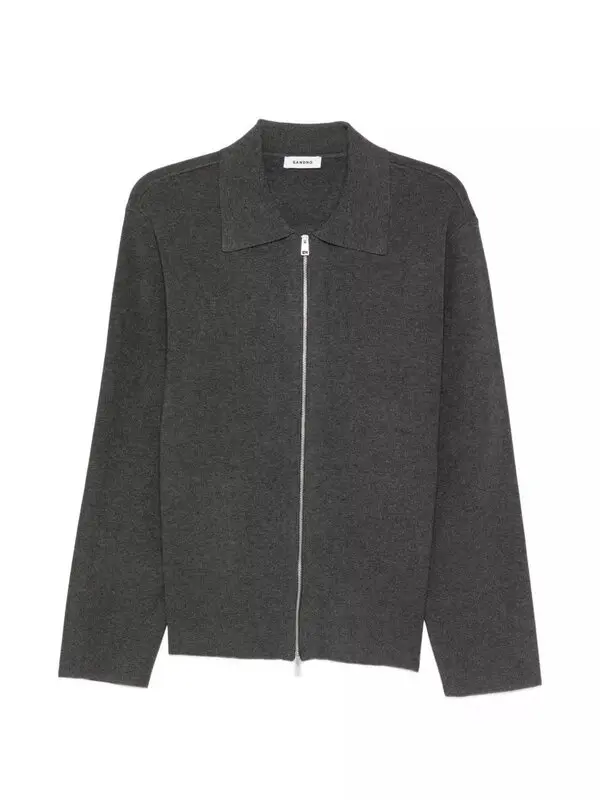 Sandro Zip-up Cardigan