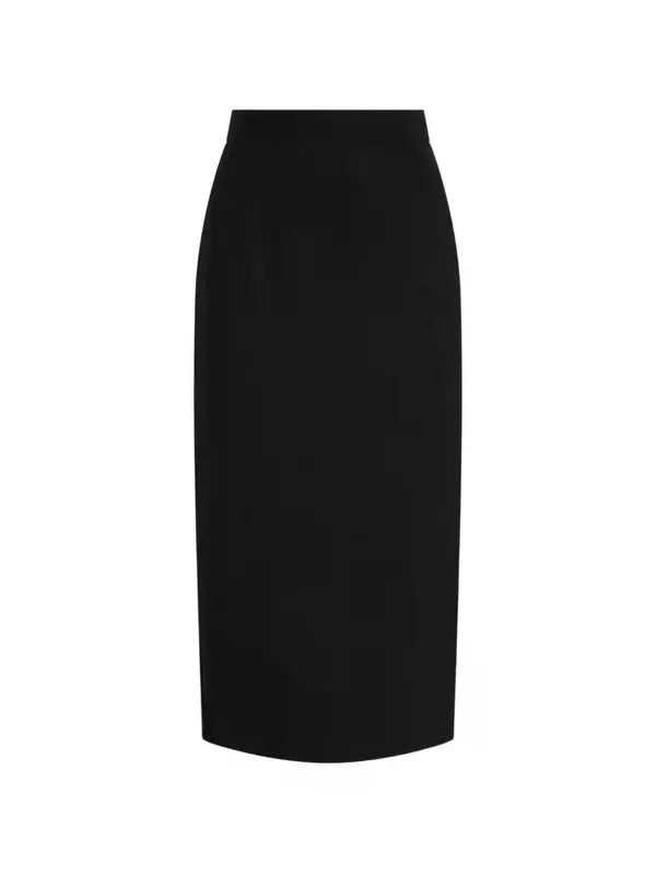 Dolce & Gabbana Stretch Wool Skirt