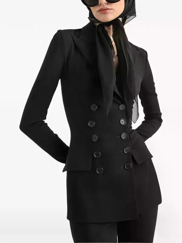 Dolce & Gabbana Double-breasted Jacket In Wool