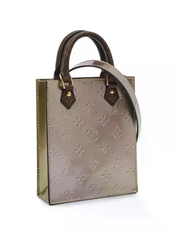 LOUIS VUITTON 2020 Sac Plat Petit Monogram Vernis Handbag