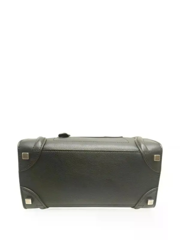 Celine 2014 Micro Calfskin Luggage Tote Bag