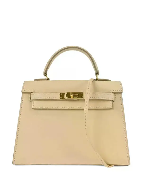 Hermès 1990-2000s Mini Kelly 15 Handbag - Neutrals