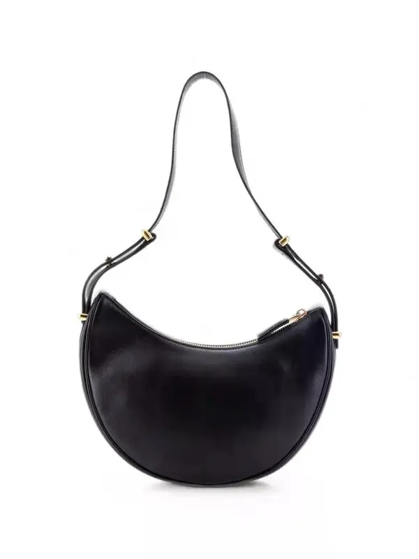 Prada Arque Half Moon Leather Small Hobo Bag