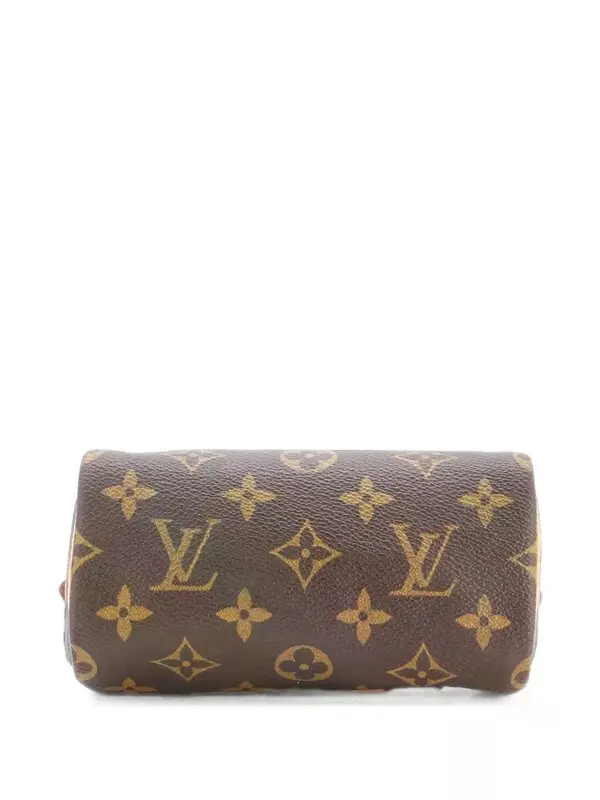 LOUIS VUITTON Speedy Mini Hl Handbag Monogram Canvas Satchel