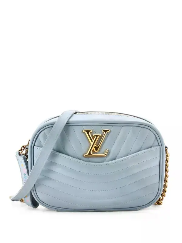 LOUIS VUITTON New Wave Camera Bag Quilted Leather Crossbody Bag