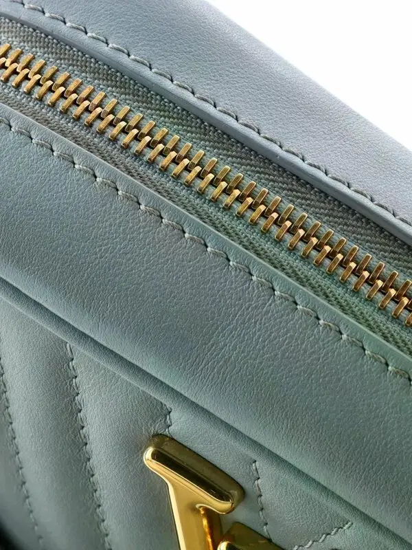 LOUIS VUITTON New Wave Camera Bag Quilted Leather Crossbody Bag