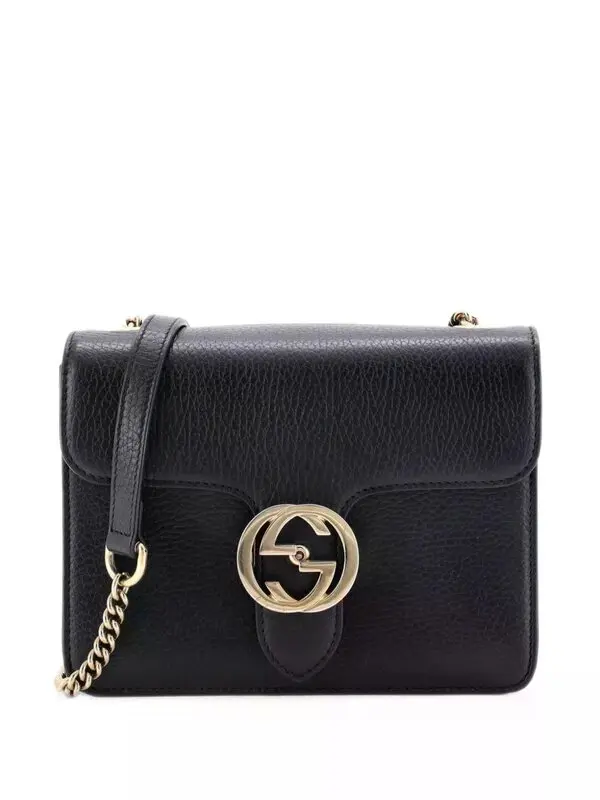 Gucci Interlocking Leather Small Shoulder Bag