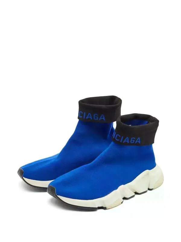 Balenciaga Speed Foldover-ankle Sneakers
