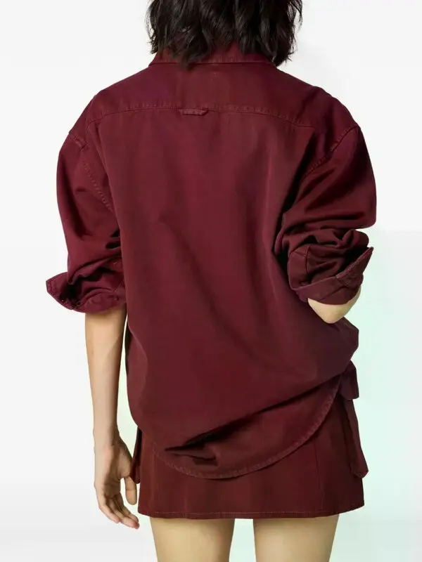 Miu Miu Logo-embroidered Shirt