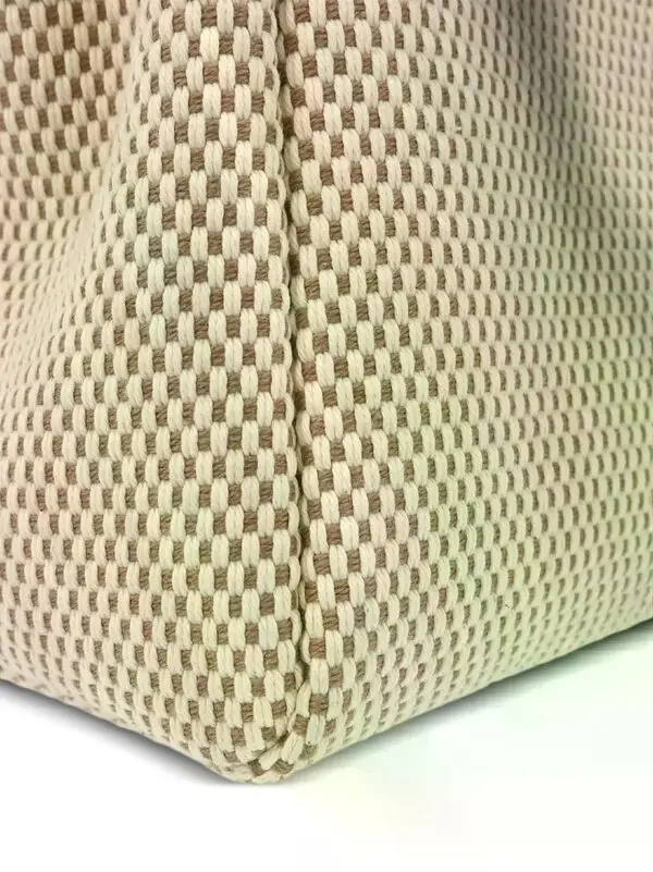 Hermès 2004 Pm Herbag Cabas Toile Officier Handbag - Neutrals