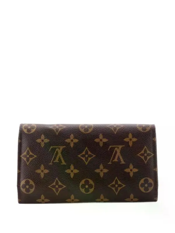 LOUIS VUITTON Porte Tresor International Wallet Monogram Canvas Small Wallets