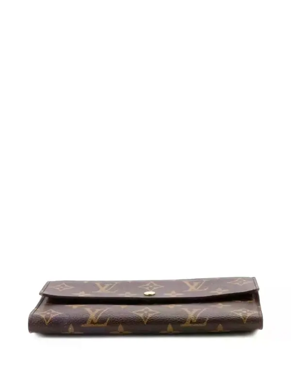 LOUIS VUITTON Porte Tresor International Wallet Monogram Canvas Small Wallets