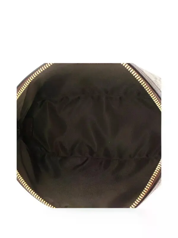 Gucci Ophidia Cosmetic Case Gg Coated Canvas Large Pouch