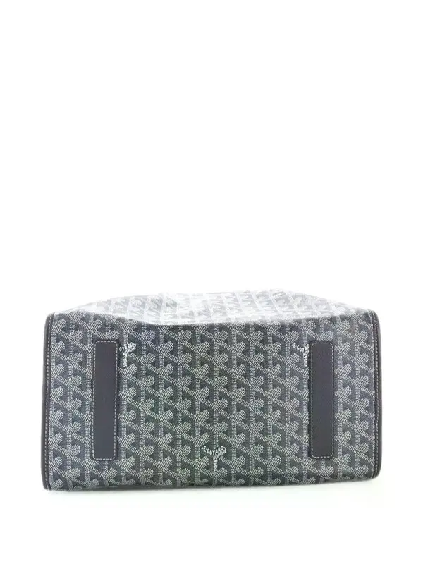 Goyard Saint Leger Briefcase Coated Canvas Backpack - Grey