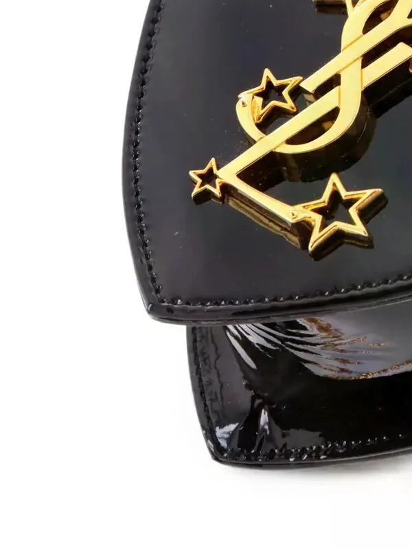 Saint Laurent Love Heart Chain Bag Patent Mini Shoulder Bag