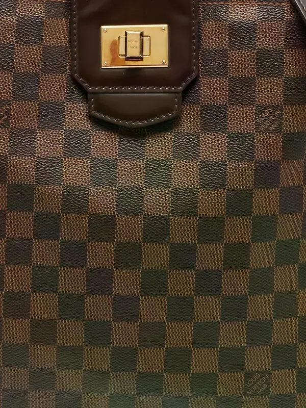 LOUIS VUITTON 2012 Cabas Rosebery Damier Ebene Tote Bag