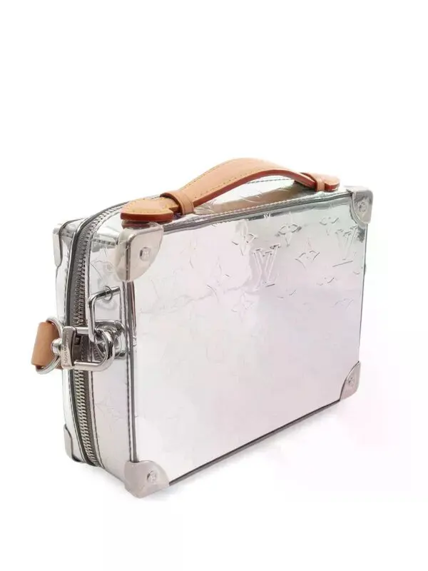 LOUIS VUITTON 2021 Monogram Miroir Soft Trunk Handle Bag Satchel