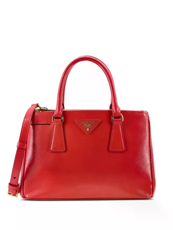 Prada Vernice Saffiano Leather Mini Tote Bag