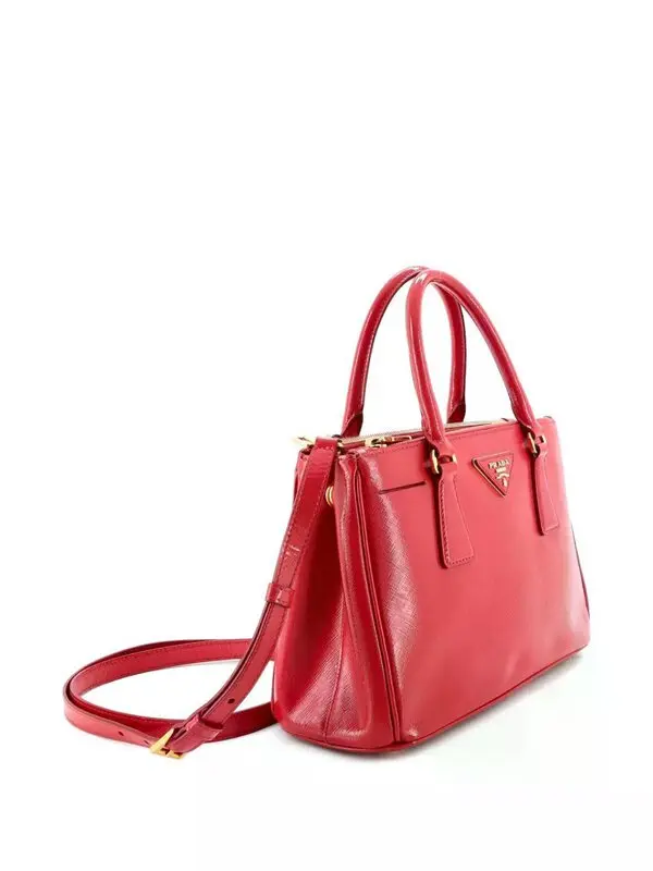 Prada Vernice Saffiano Leather Mini Tote Bag