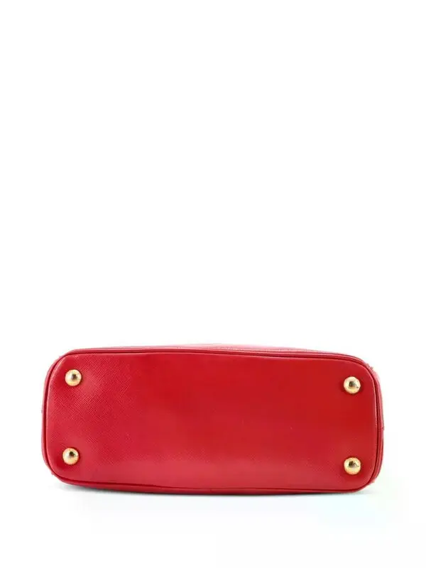 Prada Vernice Saffiano Leather Mini Tote Bag