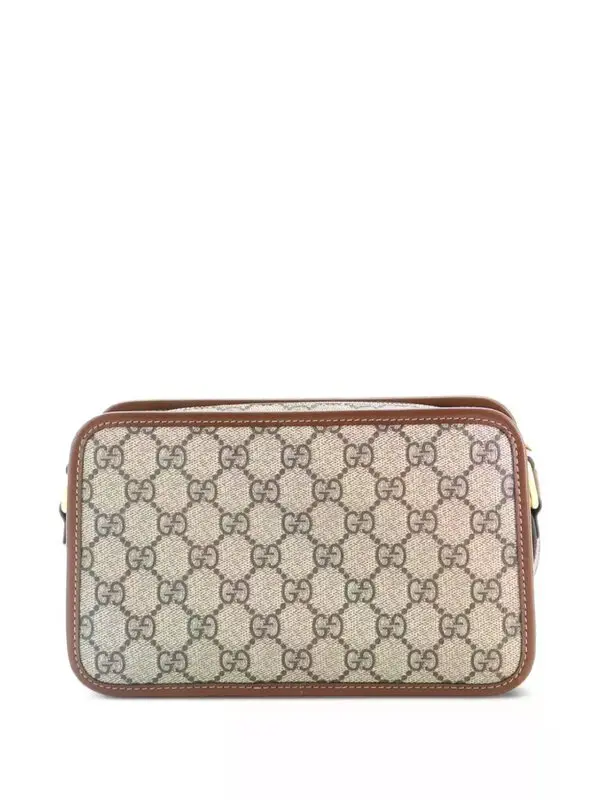 Gucci Gg Coated Canvas Mini Crossbody Bag