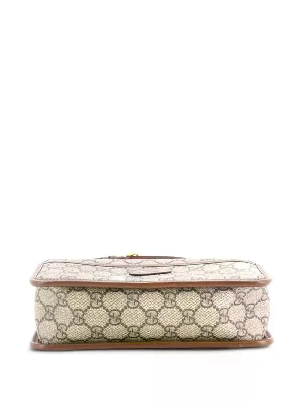 Gucci Gg Coated Canvas Mini Crossbody Bag