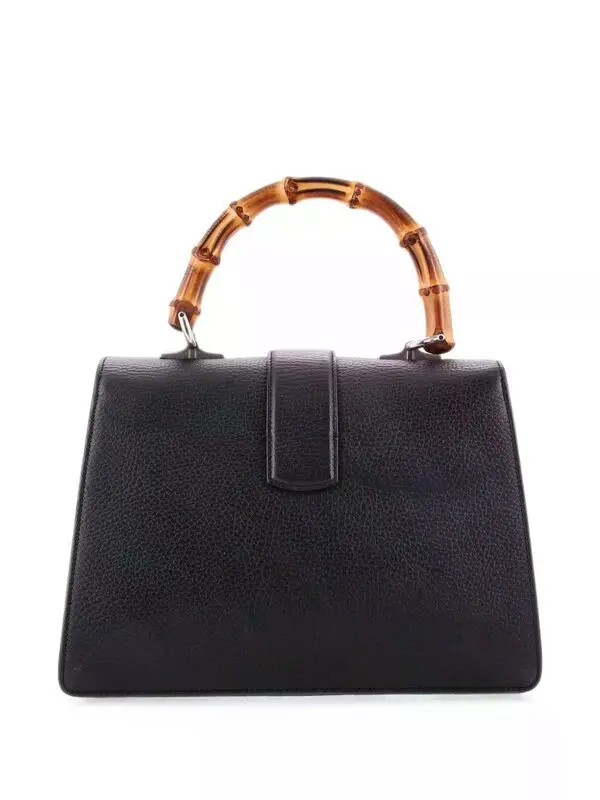 Gucci Dionysus Bamboo Top Handle Bag Leather Medium Satchel
