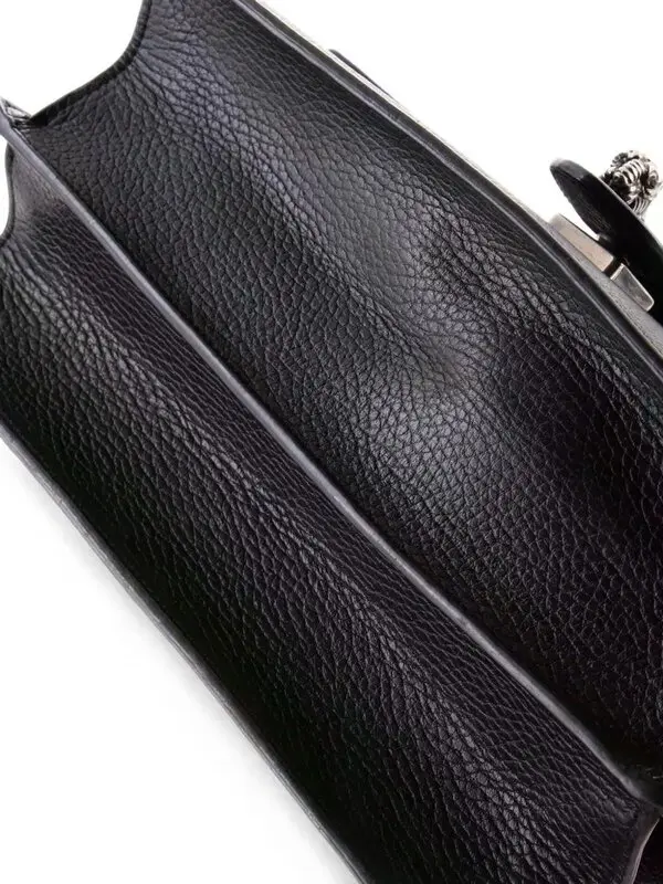 Gucci Dionysus Bamboo Top Handle Bag Leather Medium Satchel