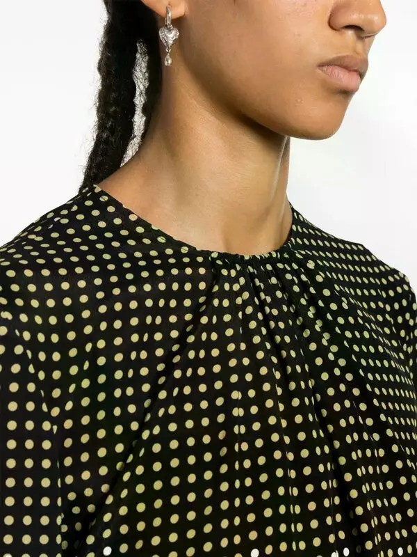 Philosophy Di Lorenzo Serafini Polka-dot Blouse